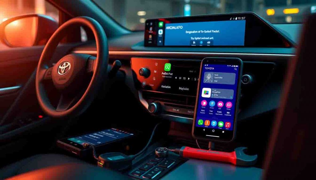 Android Auto Toyota : Fonctionnalités, modèles et astuces